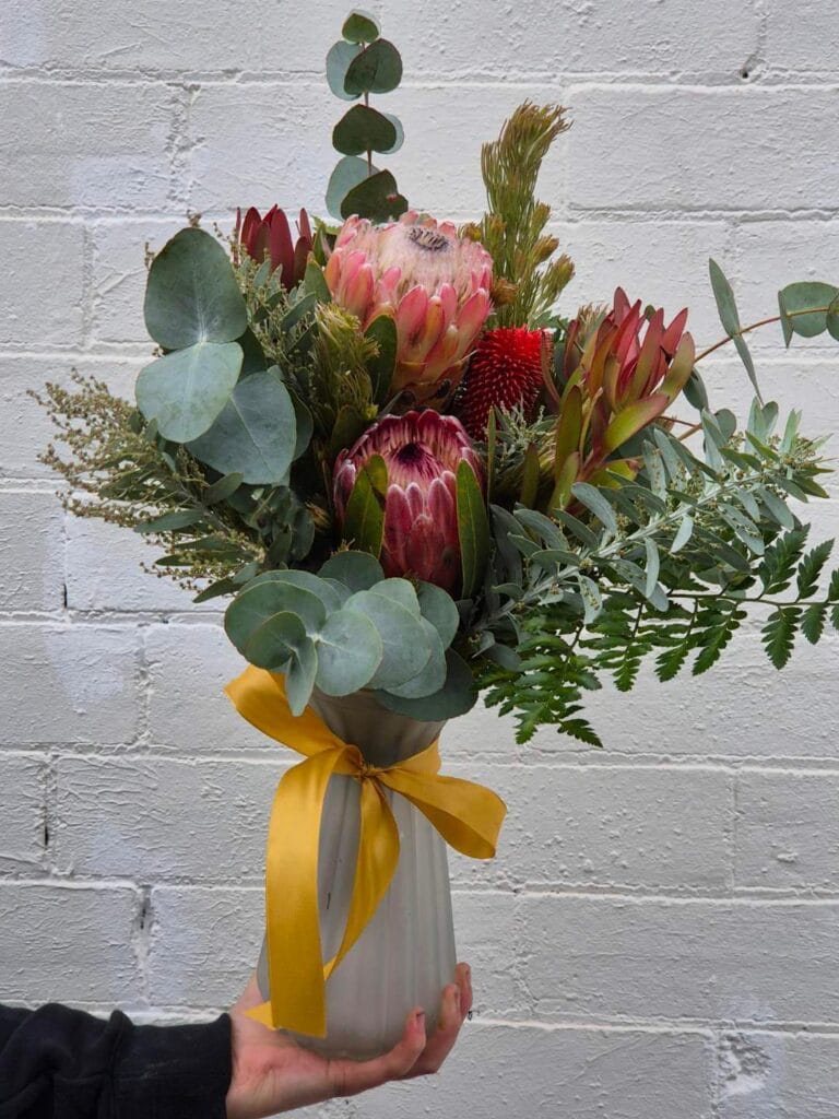 Native Posy In A Jar - Bunches Florist